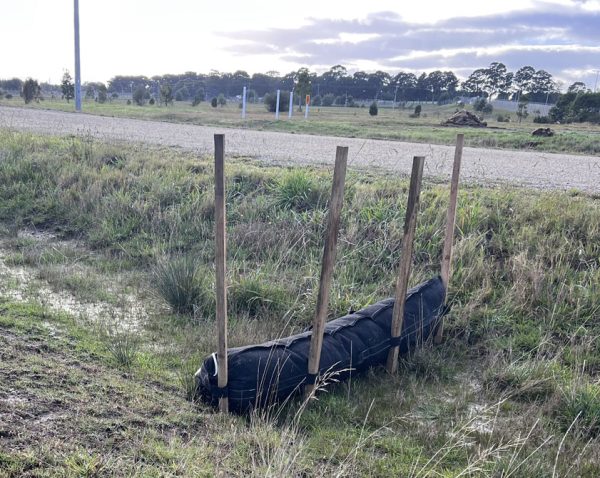 Silt Filter - Bales And Flexi Logs - Statewide Rivers